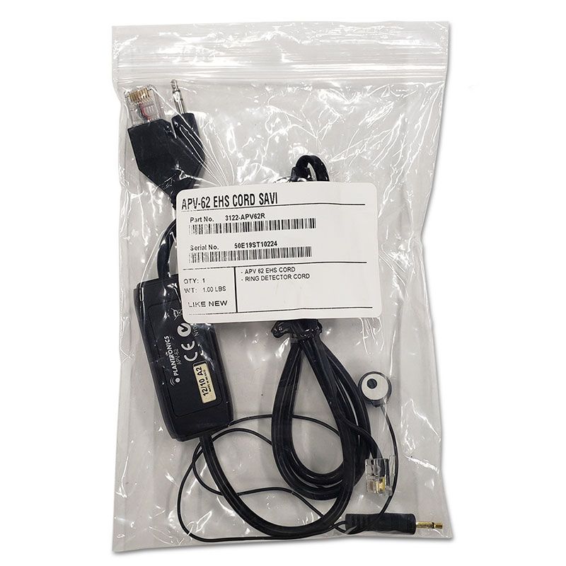 Plantronics APV-62 Electronic Hook Switch Cord (38734-01)