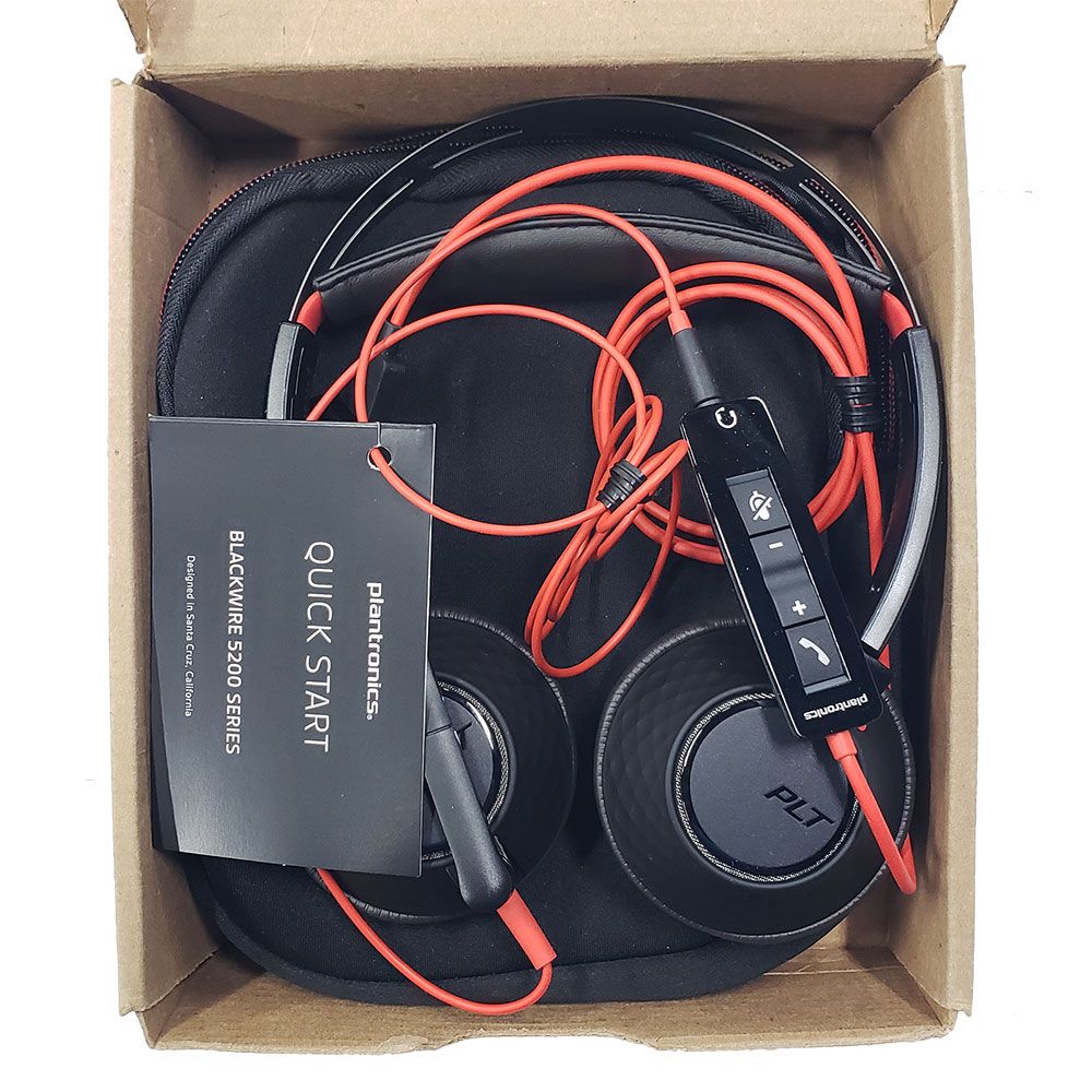 Plantronics Blackwire C5220 USB-A Headset (207576-01)