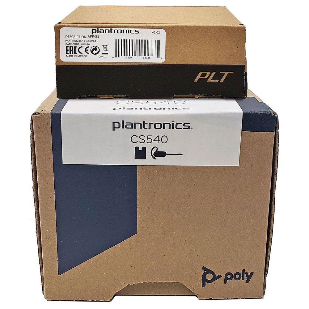 Plantronics CS540 Wireless Headset Package for Polycom IP Phones