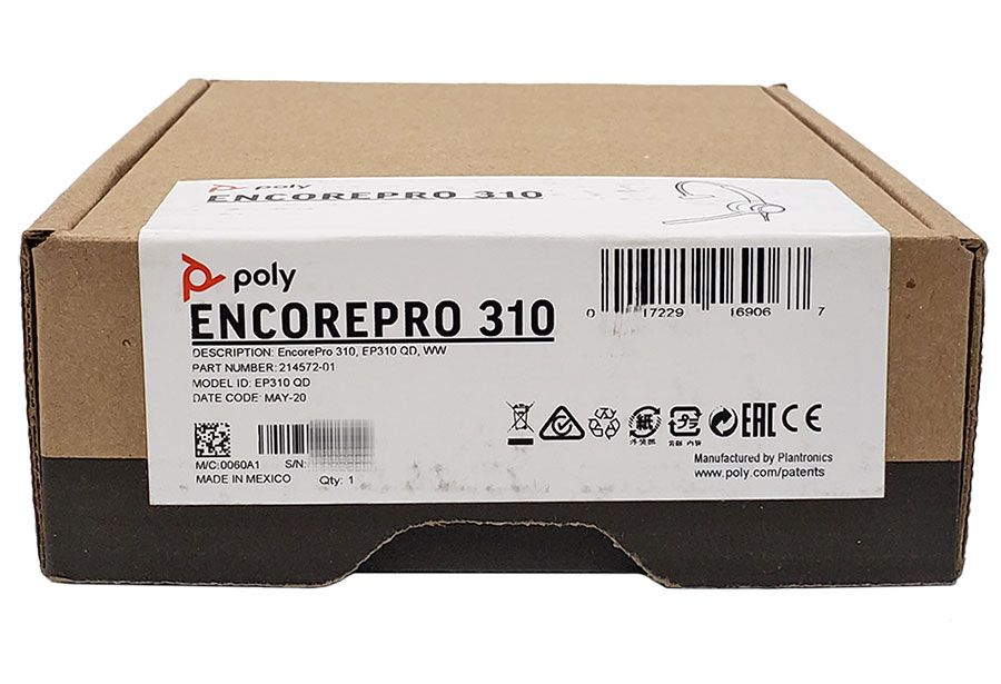 Plantronics EncorePro 310 QD Headset (214572-01, EP310 QD)