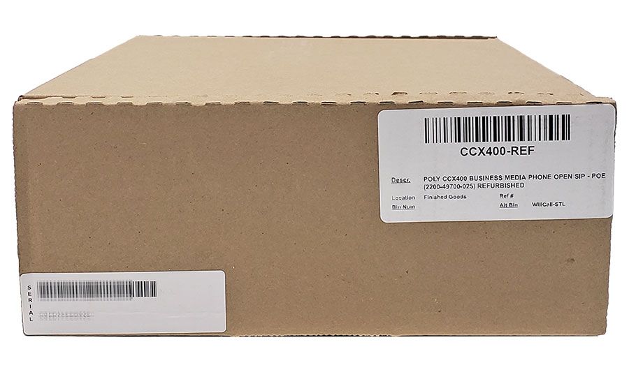 Poly CCX 400 IP Phone - Open SIP w/Power Supply (2200-49700-001)