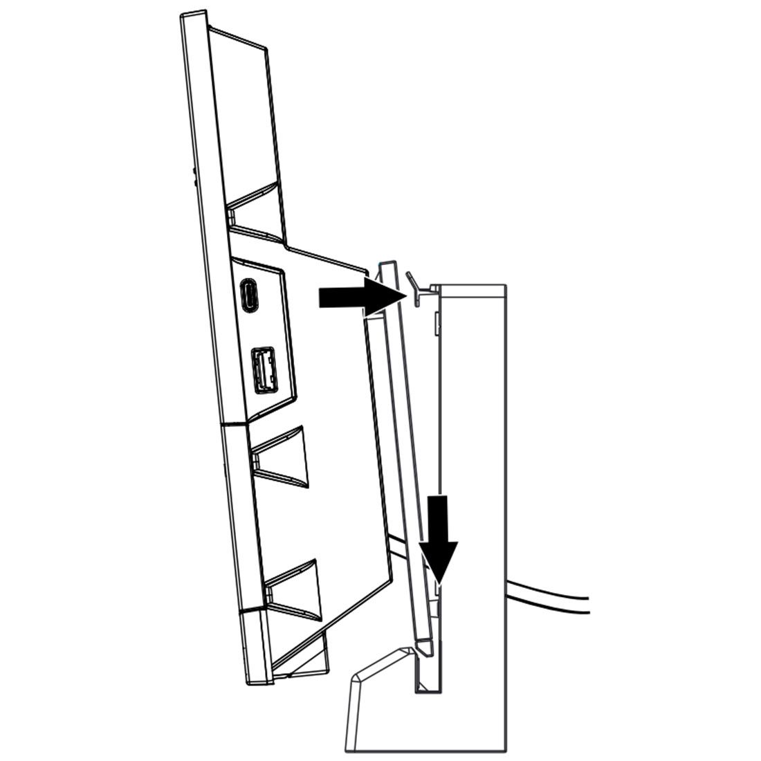 Poly CCX 600, 700 Wall Mount Bracket (85W91AA)