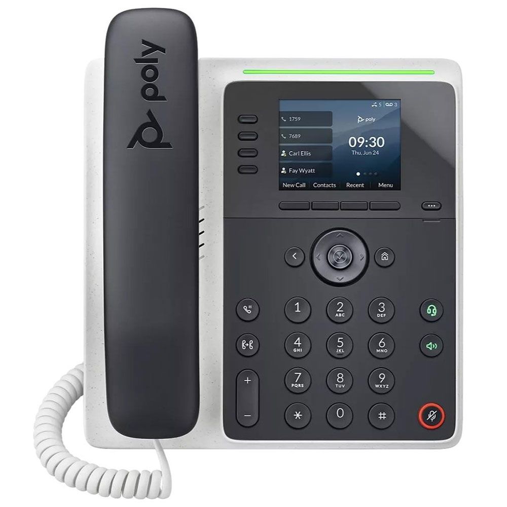 Poly Edge E220 IP Phone w/PSU (2200-86990-001)