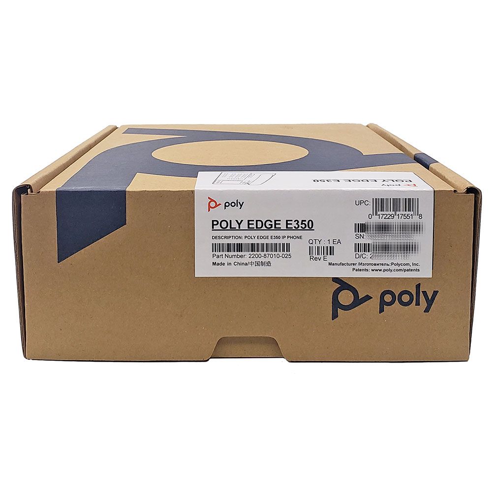 Poly Edge E350 IP Phone (2200-87010-025)