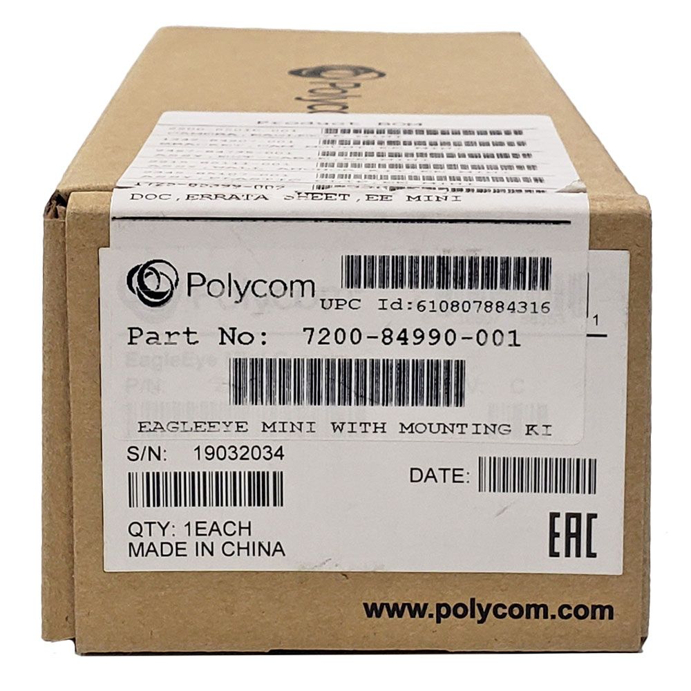 Polycom EagleEye Mini Camera w/Mounting Kit (7200-84990-001)