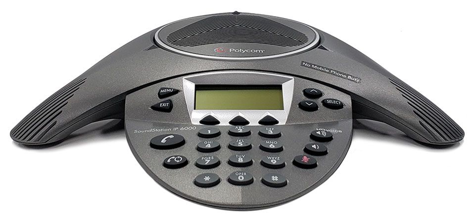 Polycom SoundStation IP 6000 Conference Phone w/Power (2200-15660-001)
