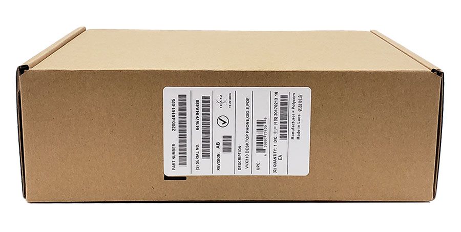 Polycom VVX 310 IP Phone (2200-46161-025)