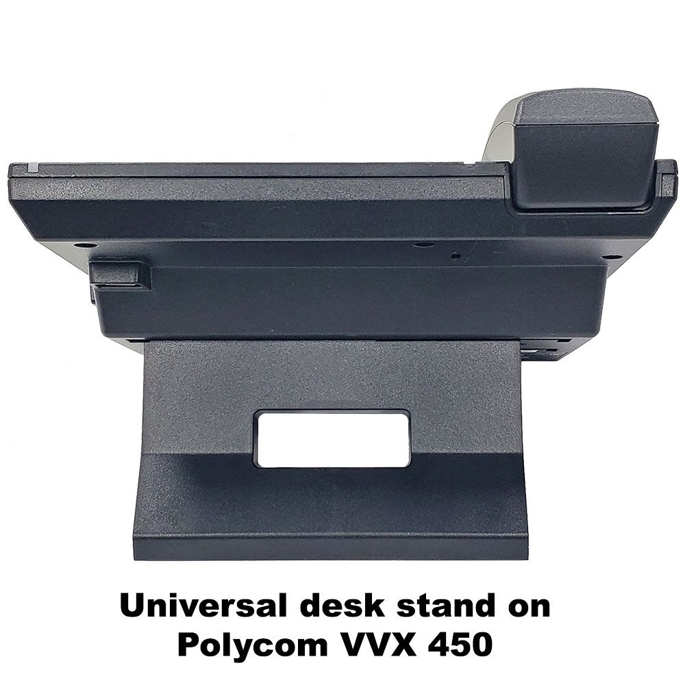 Universal Desk Stand for Polycom VVX 350 and 450