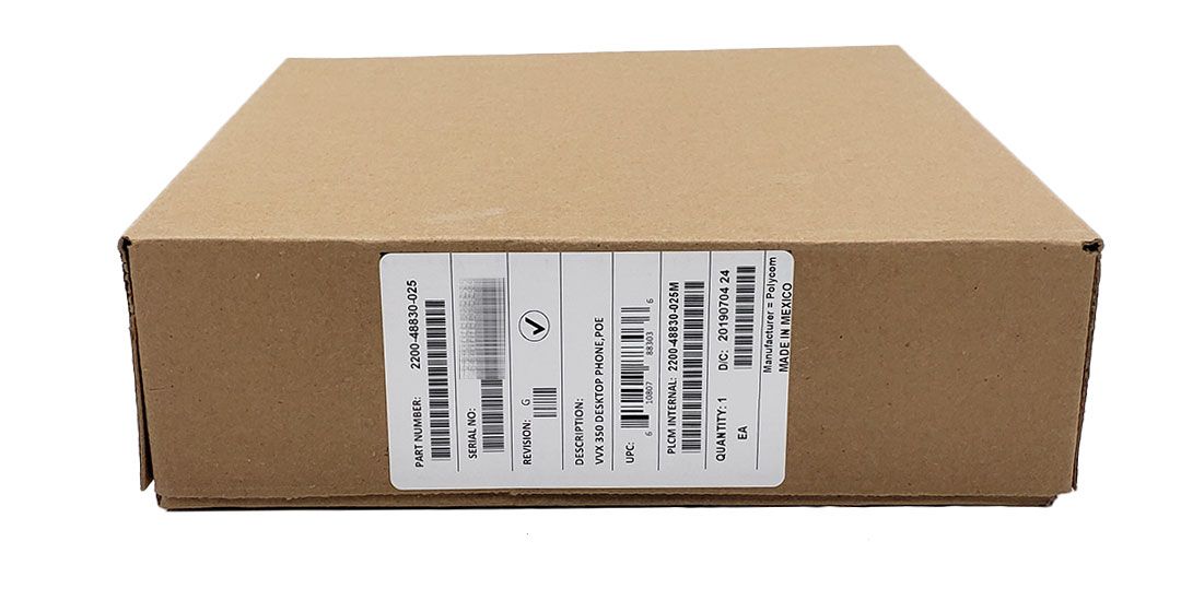 Polycom VVX 350 Business IP Phone (2200-48830-025)