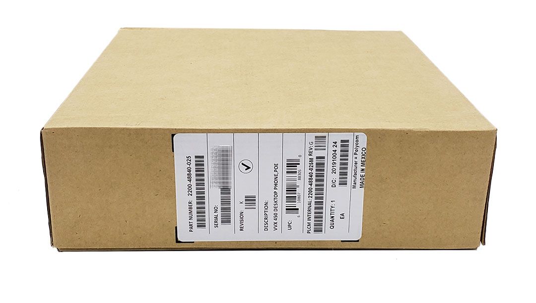 Polycom VVX 450 Business IP Phone (2200-48840-025)