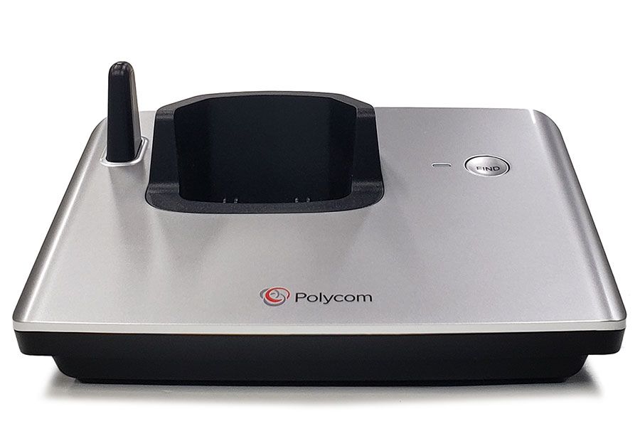 Polycom VVX D60 Base Station with Wireless Handset and Power (2200 ...