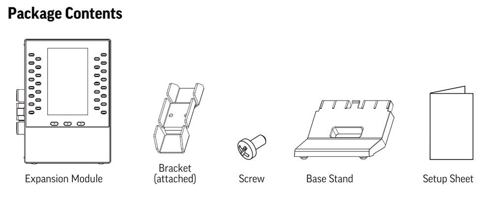 Polycom VVX EM50 Expansion Module (2200-48890-025)