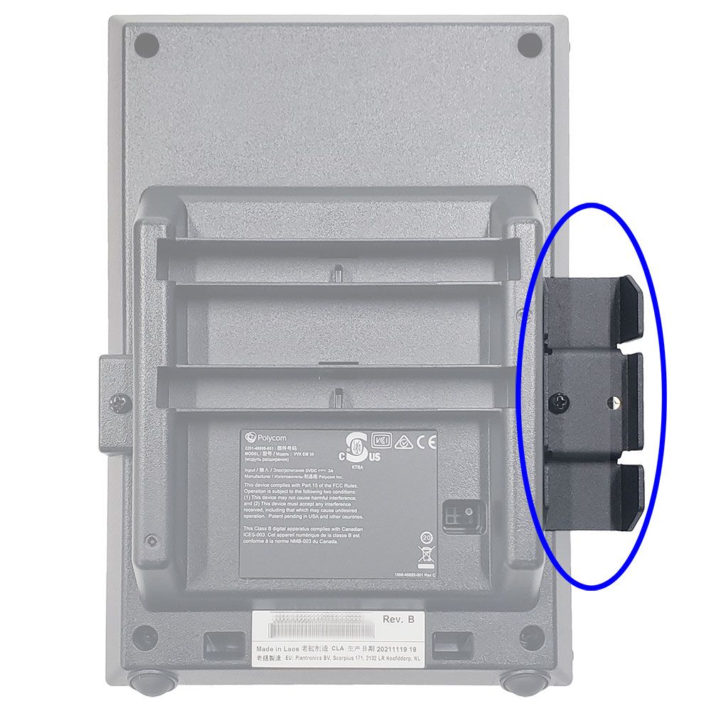 Polycom VVX EM50 Metal Bracket