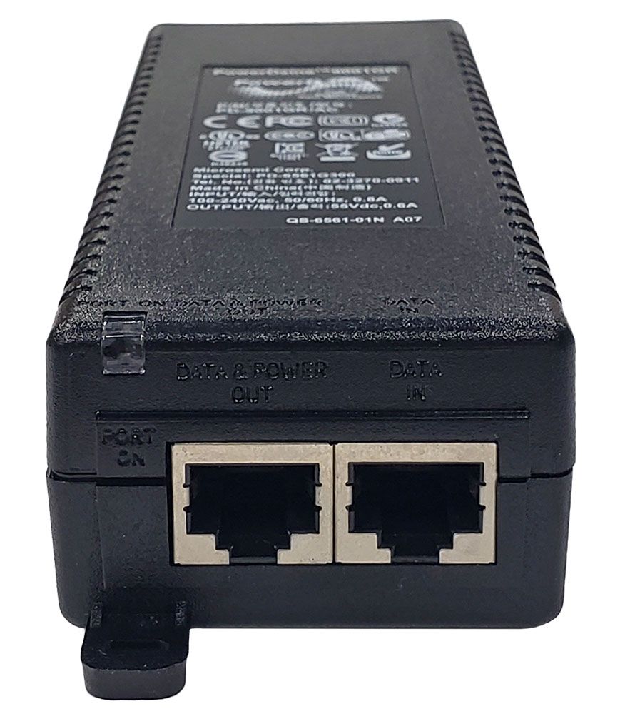 Microsemi PowerDsine PD-9001GR Gigabit PoE Injector (PD-9001GR/AC)