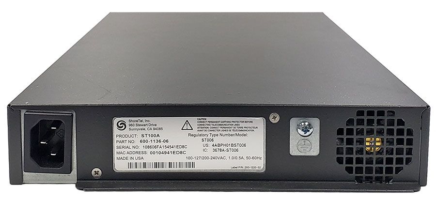 ShoreTel ST100A Voice Switch (10524)