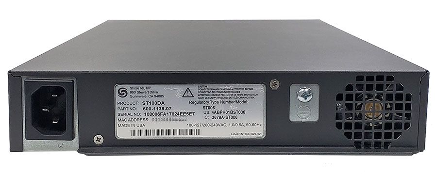 ShoreTel ST100DA Voice Switch (10525)