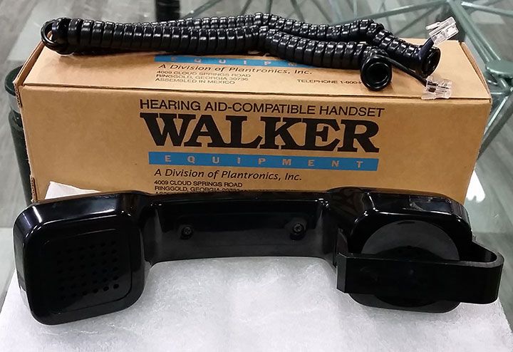 Walker Special WS-2512 Hearing Aid Compatible Handset (56512-001)