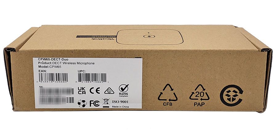 Yealink CPW65 DECT Wireless Expansion Microphones