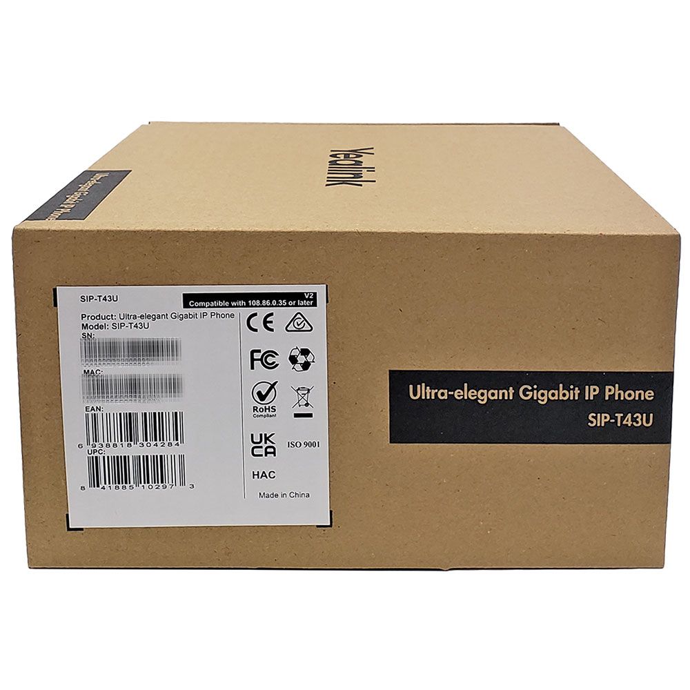 Yealink T43U IP Phone (SIP-T43U)