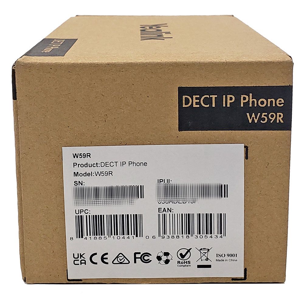 Yealink W59R Ruggedized DECT Wireless Handset