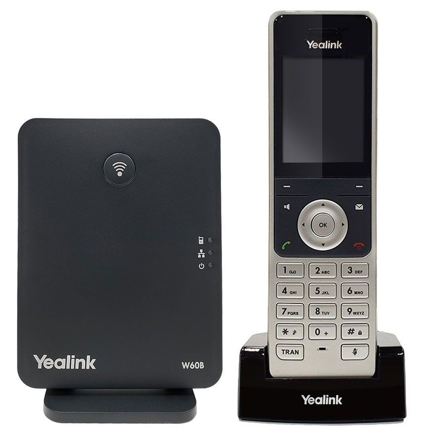 Yealink W60P DECT Cordless Handset w/Base