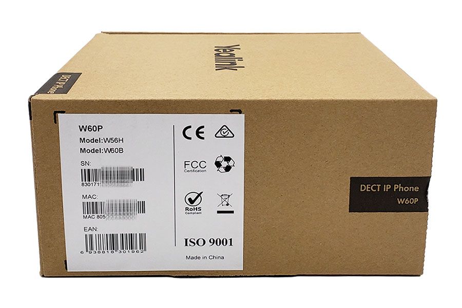 Yealink W60P DECT Cordless Handset w/Base