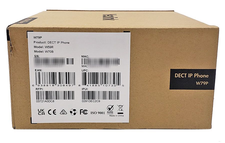 Yealink W79P Ruggedized DECT IP Phone System