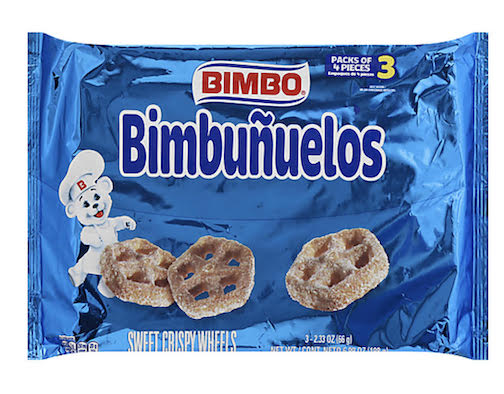 Bimbunuelos Bimbo - Bunuelos Crispy Wheels Pastry 12 pieces