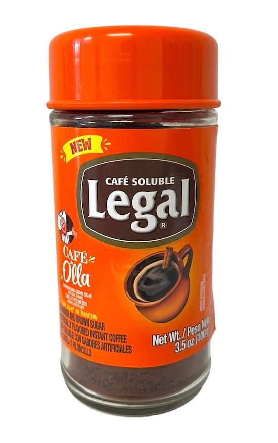 Cafe de Olla Instant Coffee Legal Brand with Cinnamon and Piloncillo
