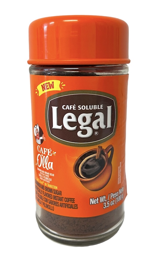 Cafe Legal de Olla - Instant Coffee with Cinnamon and Piloncillo