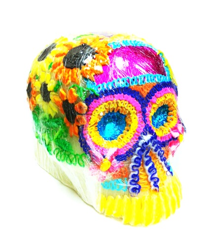 Calavera De Azúcar Nativa Americana