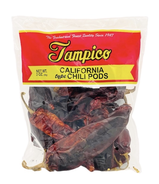 California Dried Chile Pepper by Tampico 3 oz.