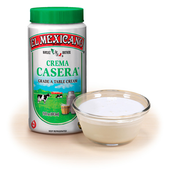 Crema Casera Fresca El Mexicano Tri-Pack