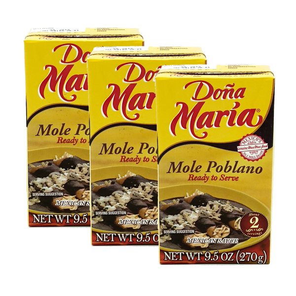 Dona Maria Mole Poblano Ready to Serve (Pack of 3)
