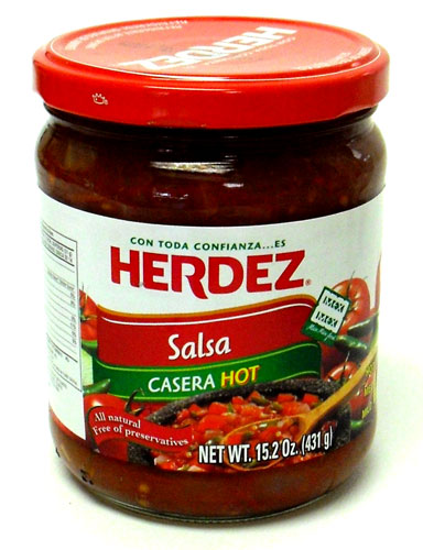 Salsa Casera Hot - Snack Size by Herdez
