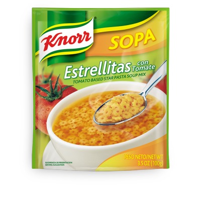 Knorr Pasta Stars Soup 3.5 oz (Pack of 3)