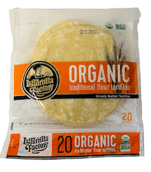 La Tortilla Factory Organic Flour Tortillas
