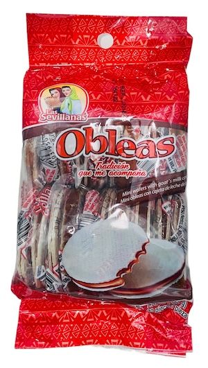 Cajeta Obleas