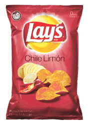 Lay's Chile Limon Flavored Potato Chips 7 3/4 oz (Pack of 3)