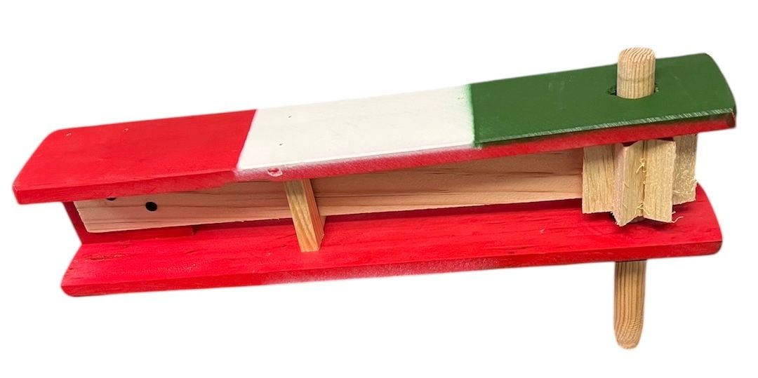 Matraca Madera Tri Color Large/Grande