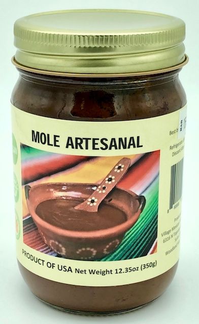 Mexican Mole Sauce Jar