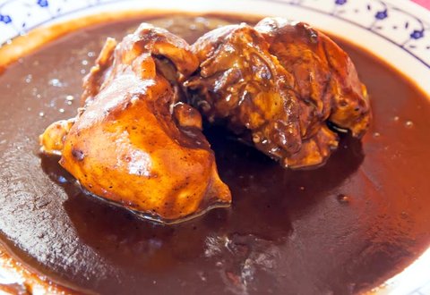 Red Mole from Oaxaca - Mole Rojo Mexican Recipe