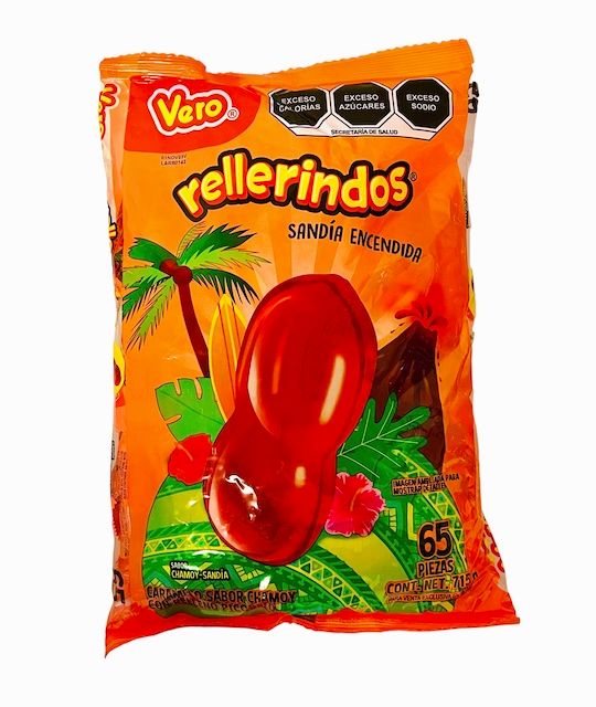 Rellerindos Vero Sabor Chamoy Sandia Mexican Candy