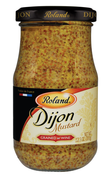 Dijon Mustard - Roland Fancy Grained Mustard with White Wine 12.34 oz