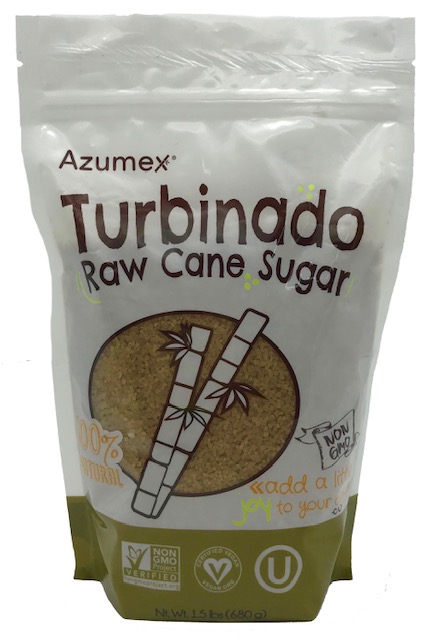 Turbinado Raw Cane Sugar 100% Natural by Azumex
