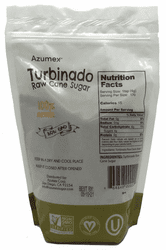 Turbinado Raw Cane Sugar 100% Natural by Azumex