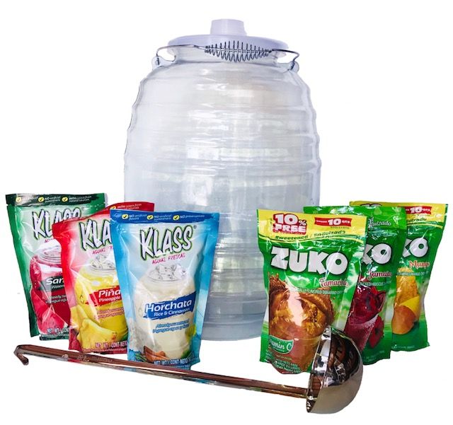 Aguas Frescas Containers