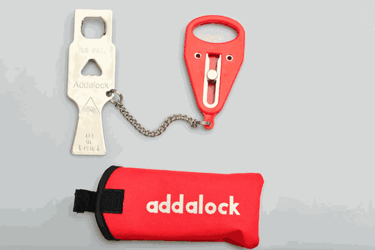 Addalock Portable Door Lock Add for Home Dorm Hotel Motel Travel ...