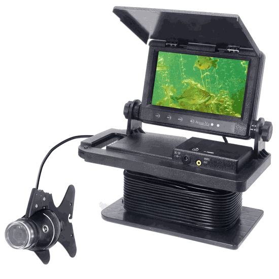 Aqua-Vu AV715c Underwater Fishing Camera 7" Color LCD Screen and 50 ...