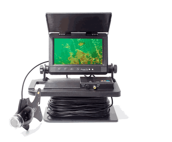 Aqua-Vu AV715c Underwater Fishing Camera 7" Color LCD Screen and 50 ...